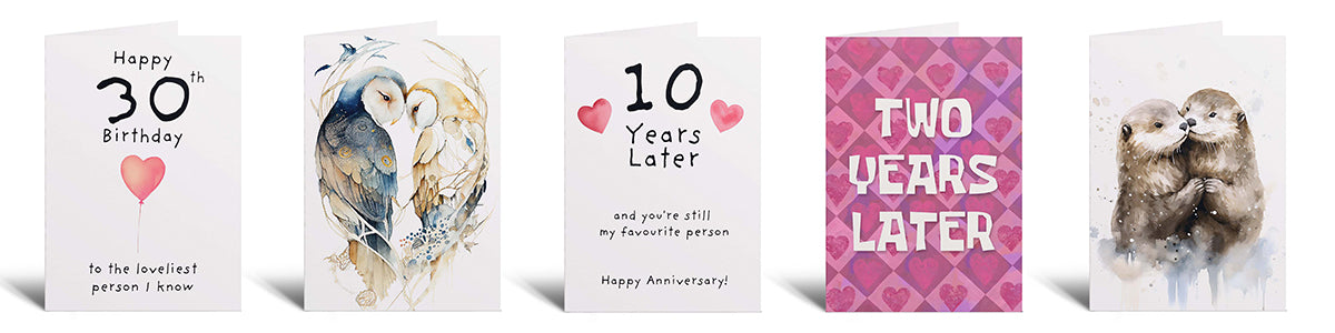 Postcard Prints greeting cards with tree planting impact.